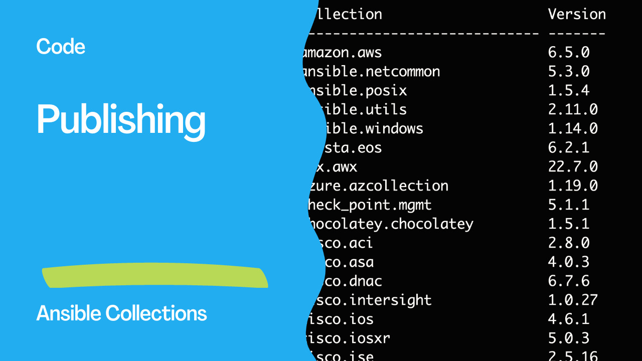 Publishing Ansible Collections To Ansible Galaxy And Automation Hub 3343